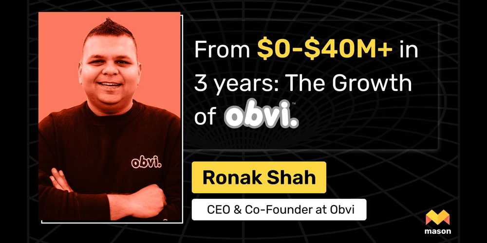 The D2C Multiverse: Obvi's Growth from $0-$40M in 3 years